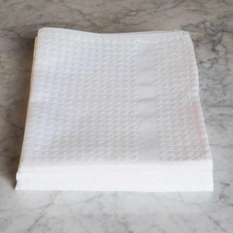 Lot de 6 torchons Gaufrex® unis - Torchon de cuisine 100% coton