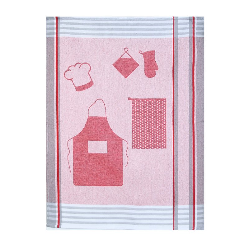 Torchon de cuisine Fantaisie Jacquard - 100%% coton